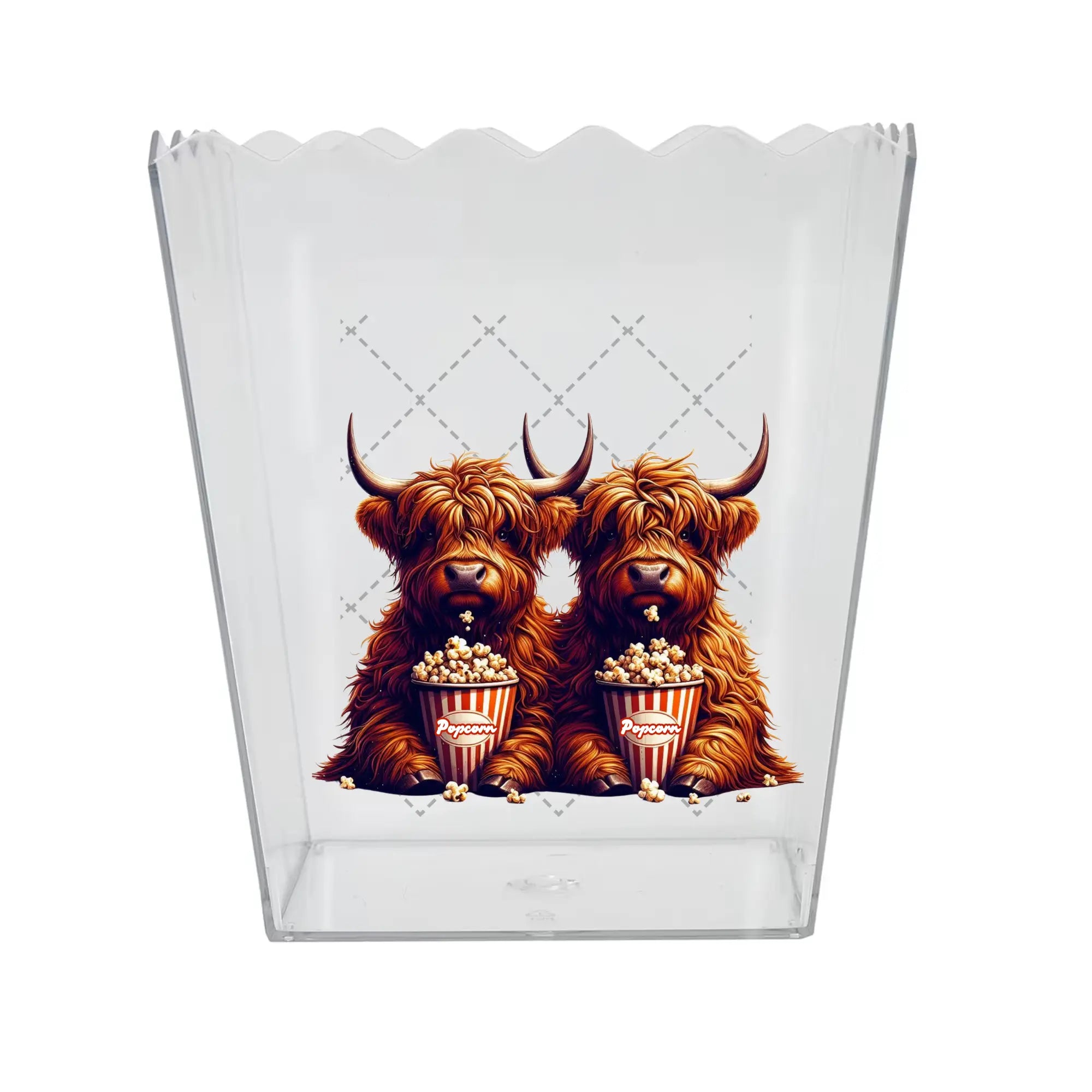 Highland Cow Popcorn Box Decal – KK Scents & Co.