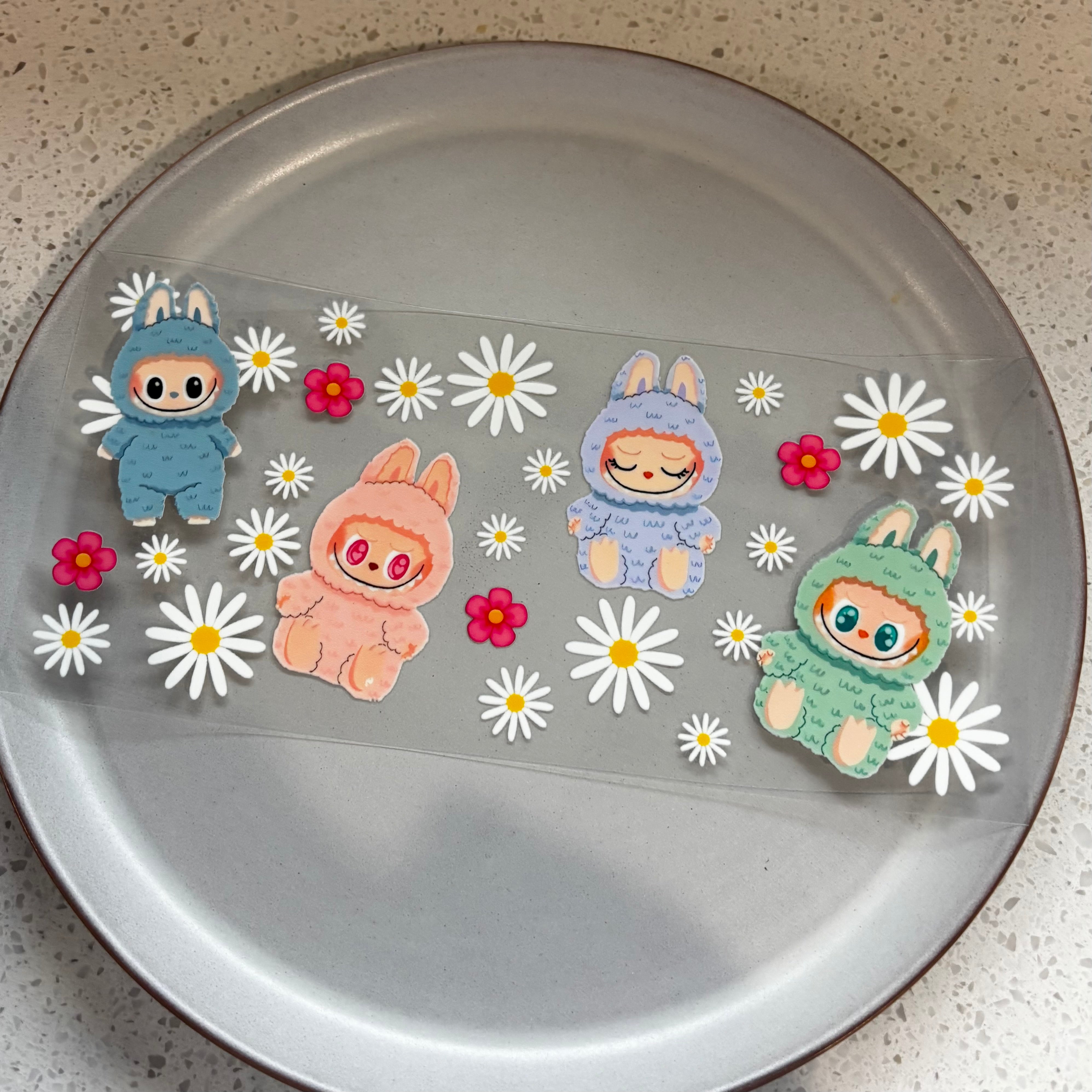 Labubu Daisy UV DTF WRAP – KK Scents & Co.