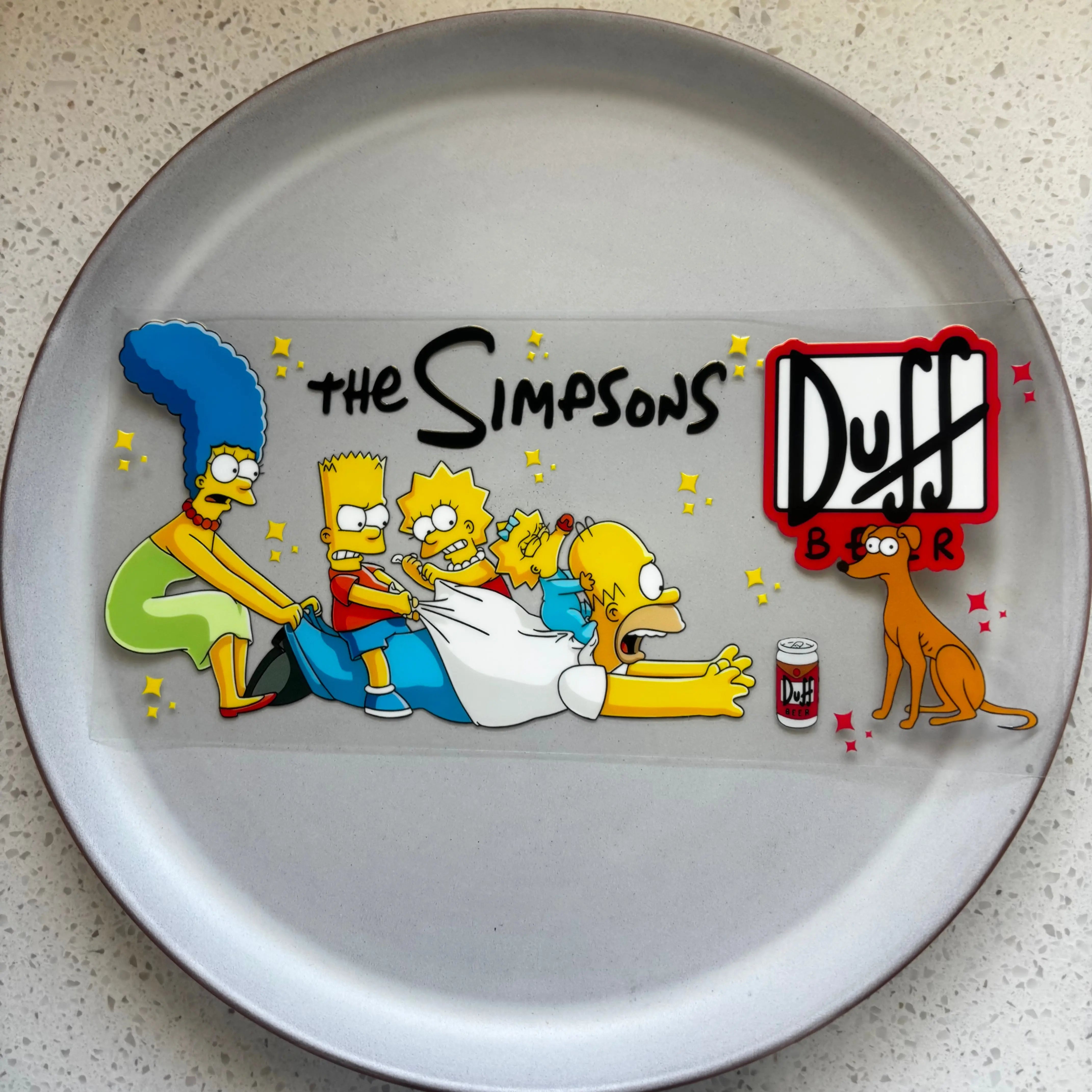 The Simpsons UV DTF WRAP – KK Scents & Co.