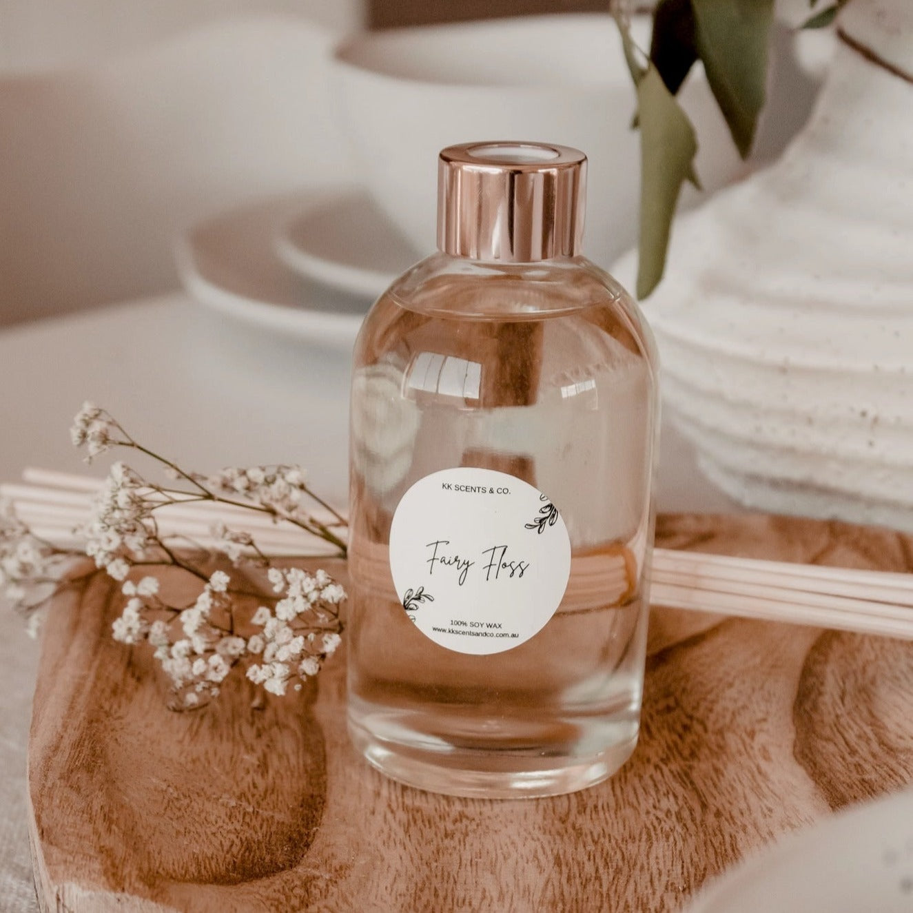 Large Clear Reed Diffuser – KK Scents & Co.